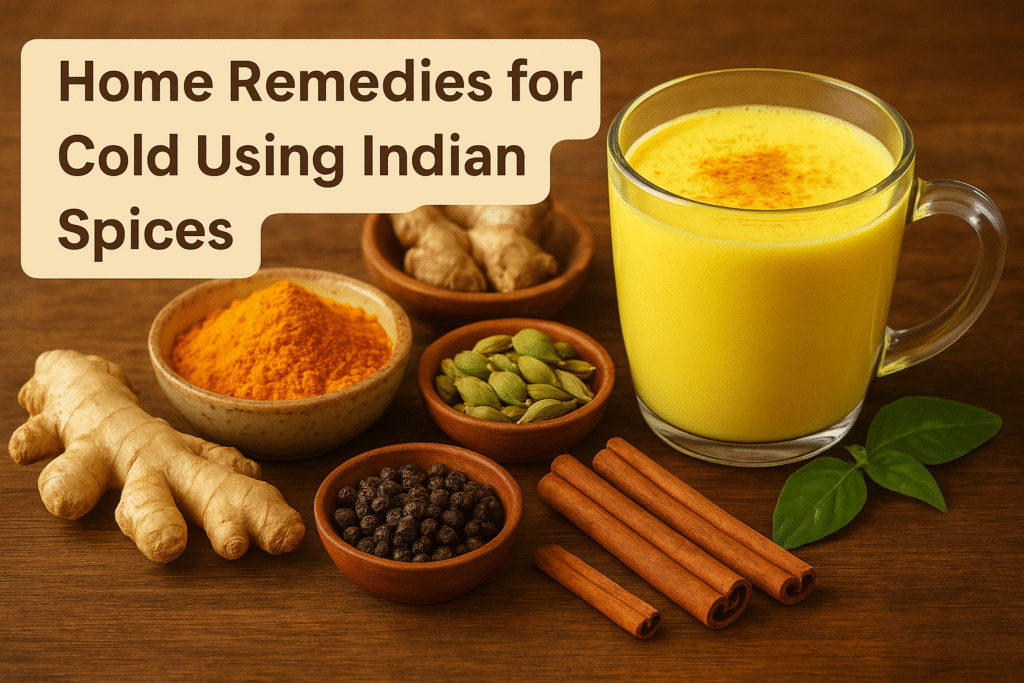 Top 10 Home Remedies for Cold Using Indian Spices: Natural Relief from ...